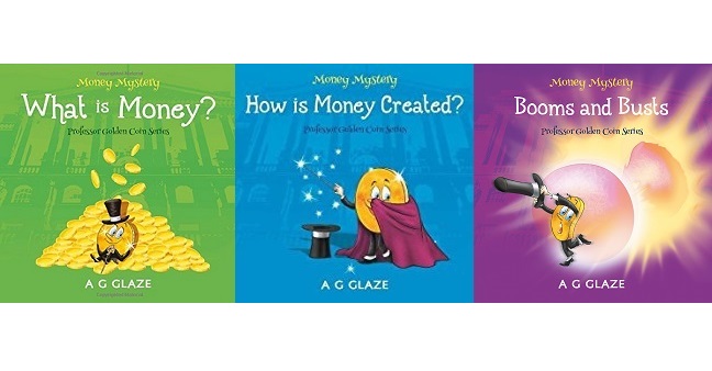 Money Mystery Books | Professor Golden Coin Series | Author A G Glaze